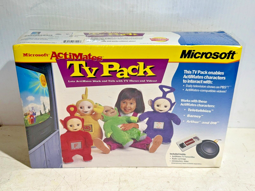 Microsoft ActiMates TV Pack for Teletubbies Barney Arthur & DW ...