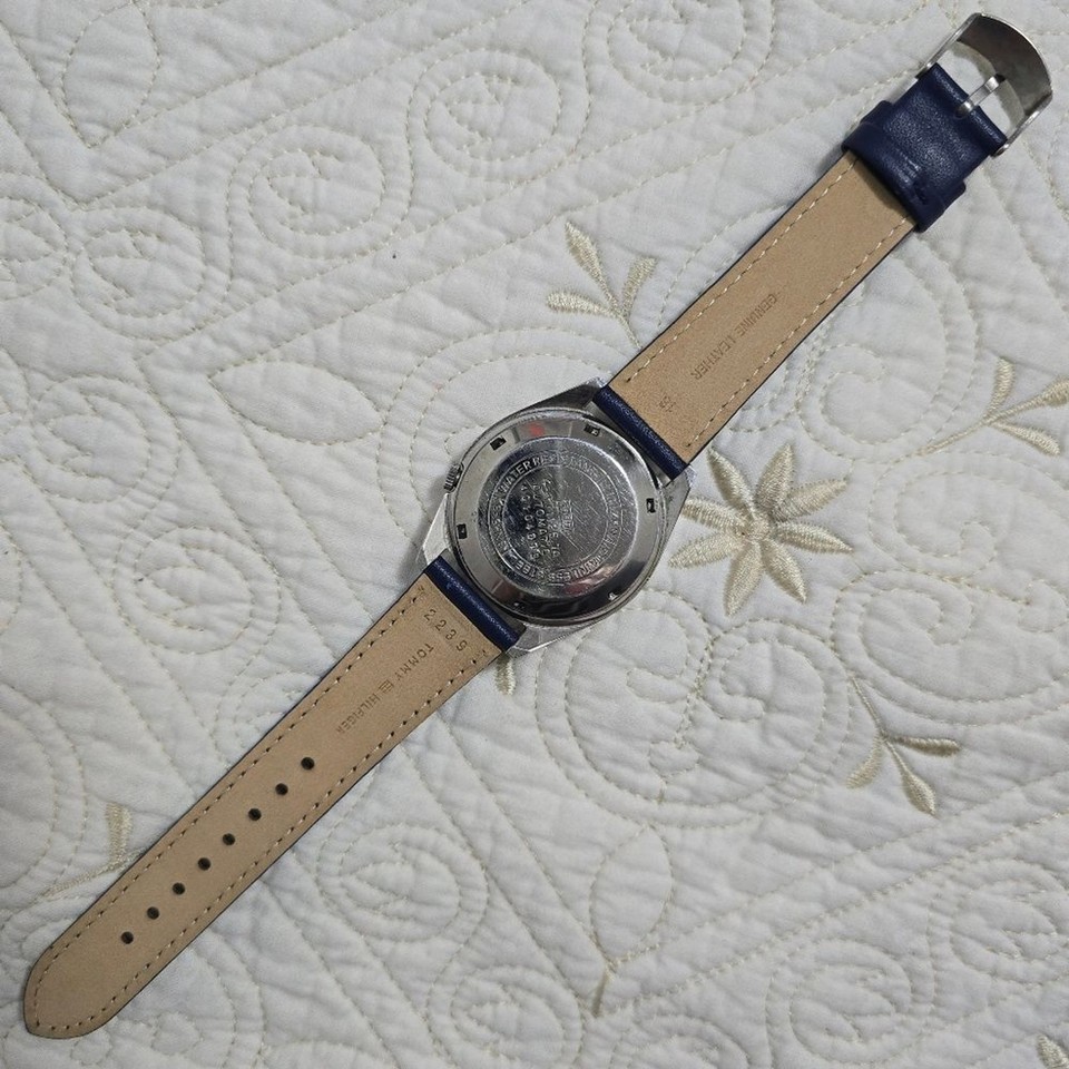 Vintage Citizen Leopard 7700 Hi-Beat 28800 Men's Watch Blue Mechanical ...