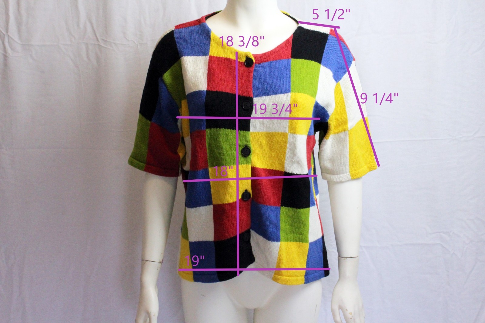Womens My weekend Clothes Square Checkered Colorful Linen Cotton Shirt ...