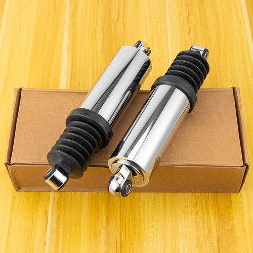 Chrome Rear Air Suspension Shocks For Harley Road King Street Electra ...