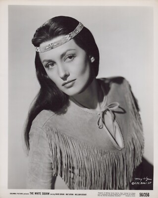 May Wynn in The White Squaw (1956) Hollywood Beauty Vintage Photo K 641 ...