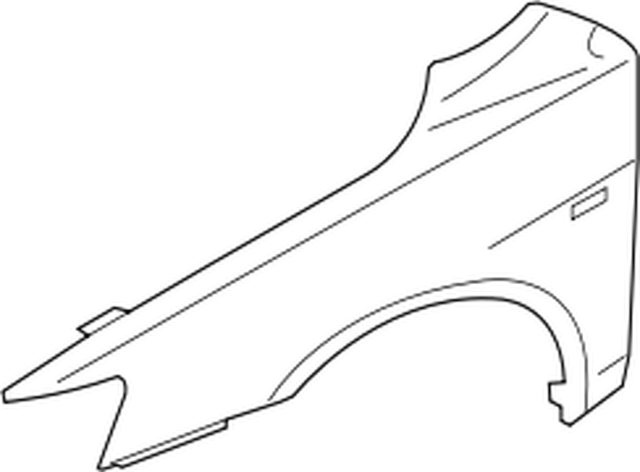 Genuine Mitsubishi Fender FR RH 5220G042 OEM for sale online | eBay