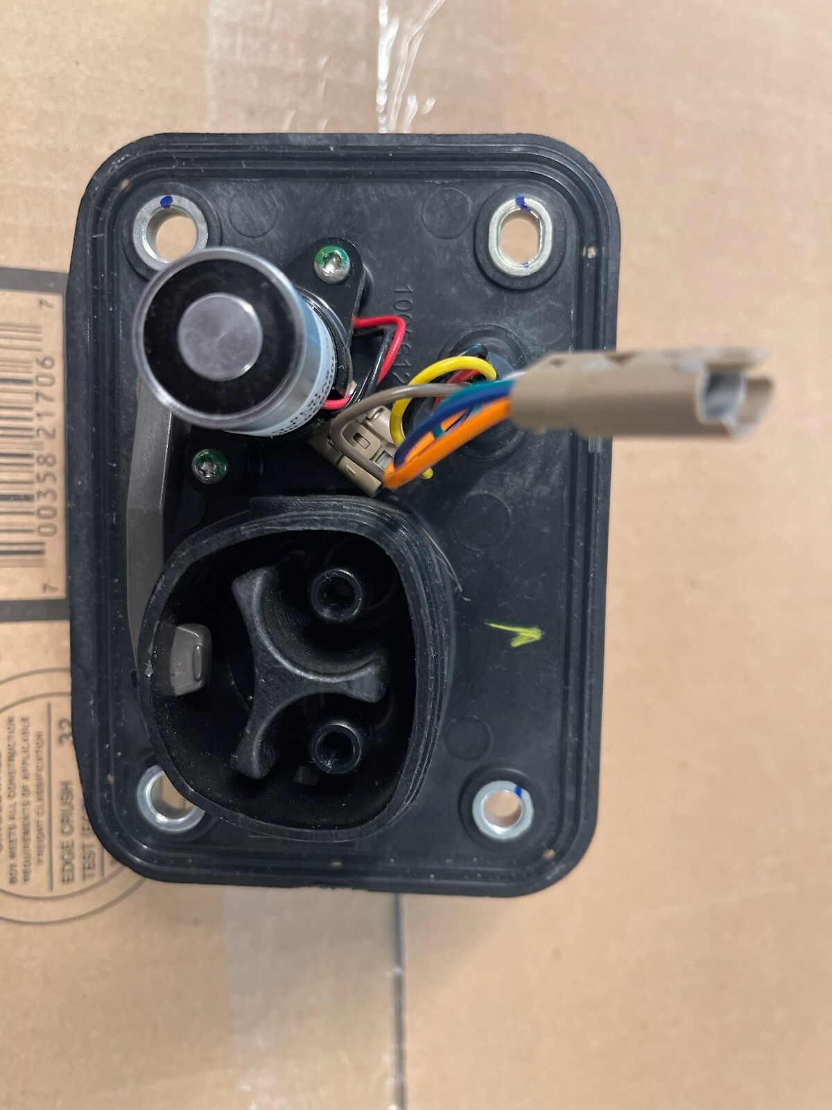 2012-2015+Tesla+Model+S+Charge+Port+Inlet+Assembly+1005612-00-k+OEM+A1 ...