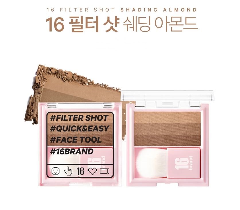 16Brand by Chosungah 16 Filter Shot Quick & Easy 2 Types 7g (K-Beauty ...