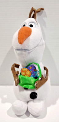 Disney's Frozen snowman ~OLAF~ holding Easter egg basket. 25cm | eBay ...