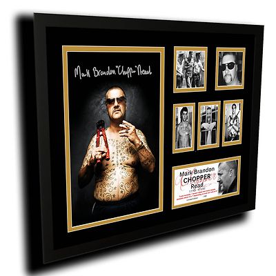 MARK BRANDON CHOPPER READ LIMITED EDITION FRAMED MEMORABILIA | eBay ...