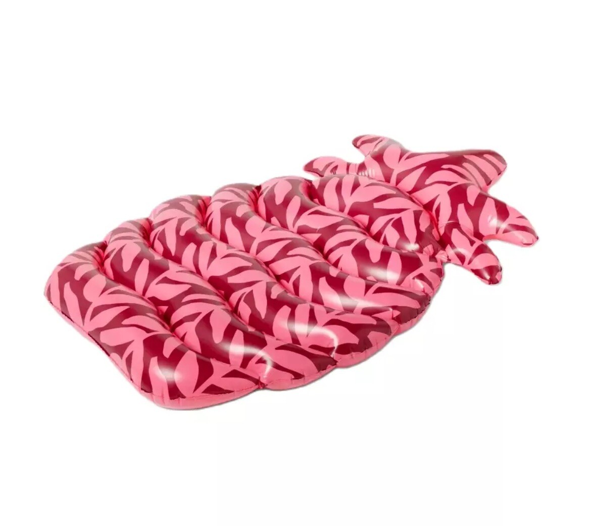 Sun Squad Inflatable Giant Pineapple Pool Float 5ft X 11 In. Long ...