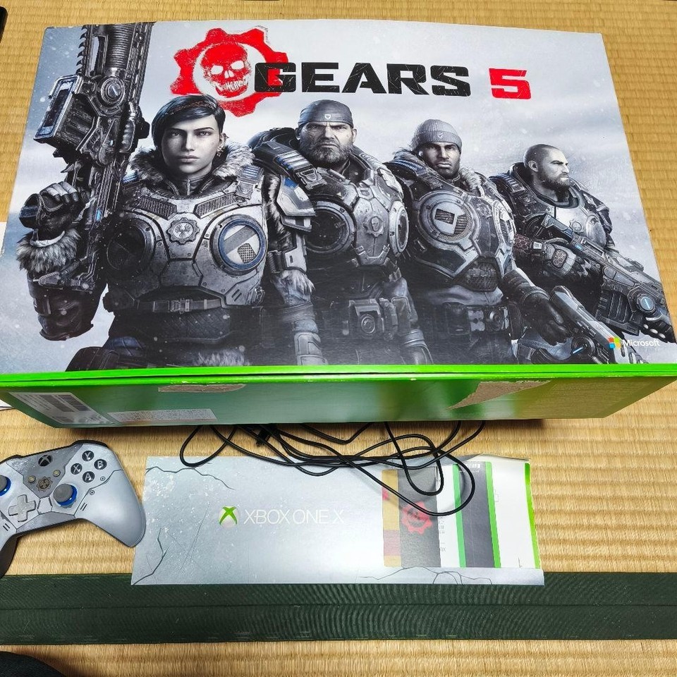 Xbox One X 1TB Gears 5 Limited Edition Console w/Box Used from Japan | eBay