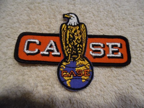 Vintage J. I. Case Tractors Shoulder Patch Old Abe Lions Brothers NOS ...