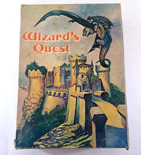 Vintage Wizards Quest Board Game Fantasy Avalon Hill 1979 98% Complete ...