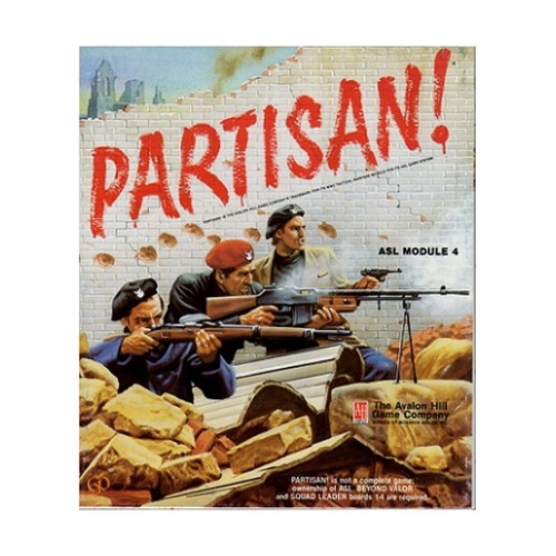 Avalon Hill Advanced Squad Leader Partisan! Box SW (New) 45708082279| eBay