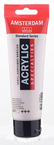 Amsterdam Standard Series Pearl Violet Acrylic Paint 4 Fl Oz Durable ...