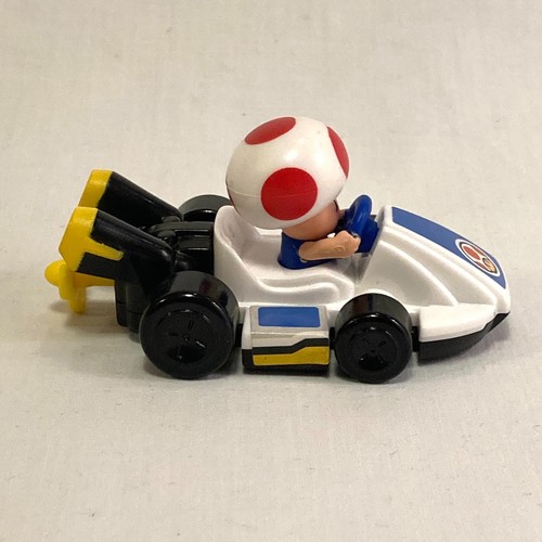 Super MARIO KART Toad NINTENDO 2022 MUSHROOM CAR RACER McDonald's Happy ...