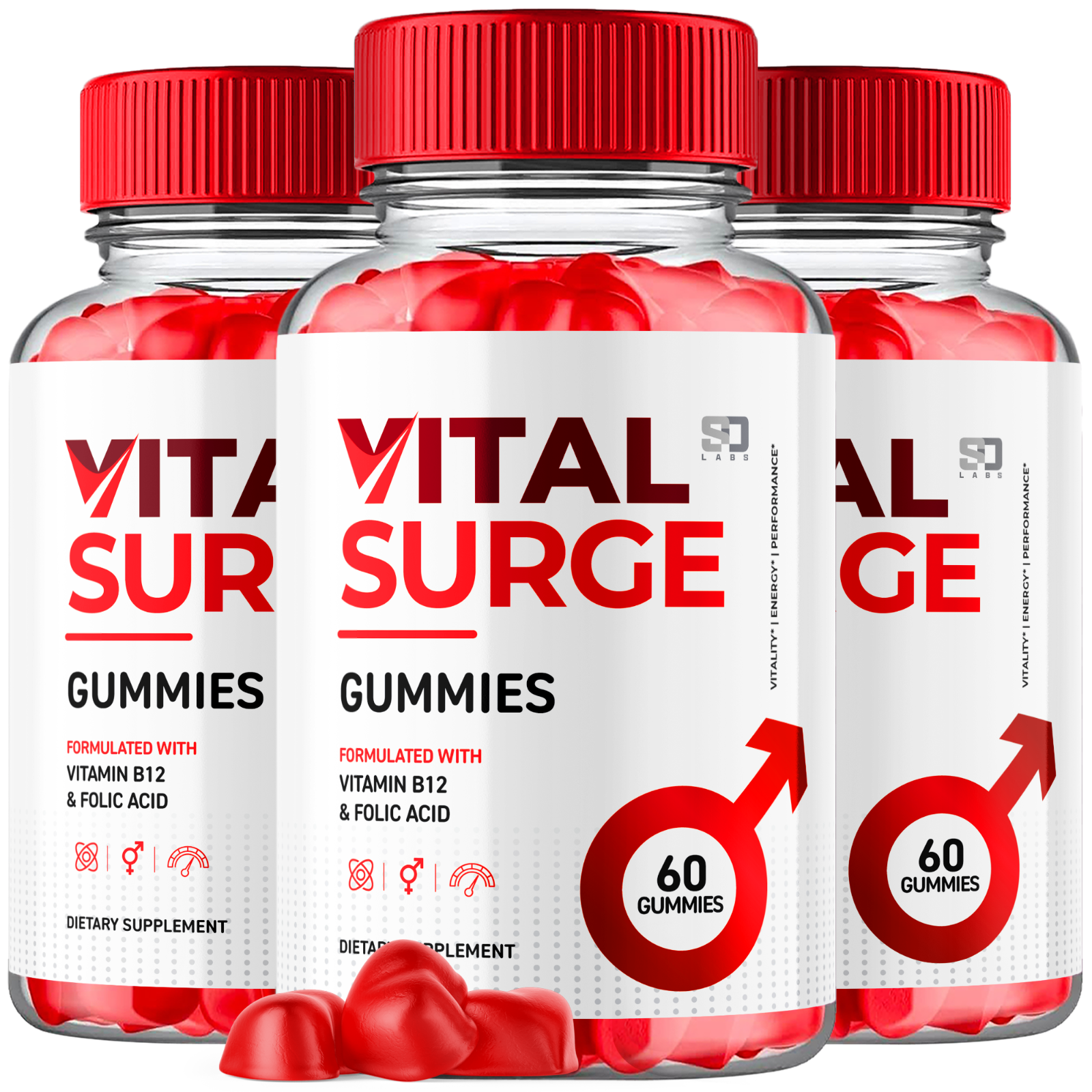 Vital Surge Male Gummies, Vital Surge Testo Support Gummys Performance ...