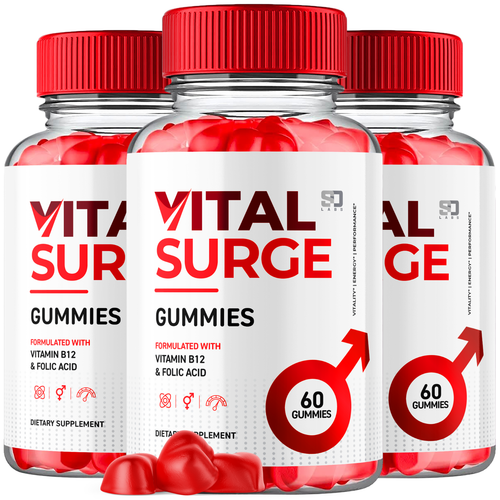 Vital Surge Male Gummies, Vital Surge Testo Support Gummys Performance ...