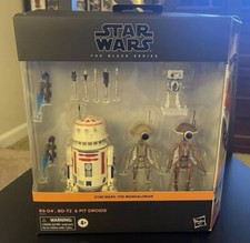 Star Wars 6" Black Series R5-D4, BD-72 and Pit Droids
