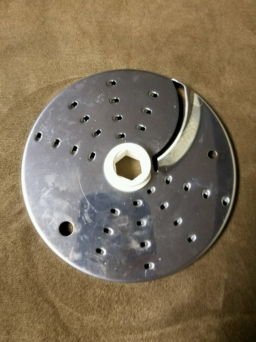 Food Processor Slicer Shredder Grater Blade Disc 5" Diameter 6 sided ...