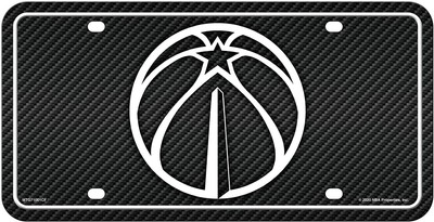 Washington Wizards Metal Auto Tag License Plate, Carbon Fiber Design ...