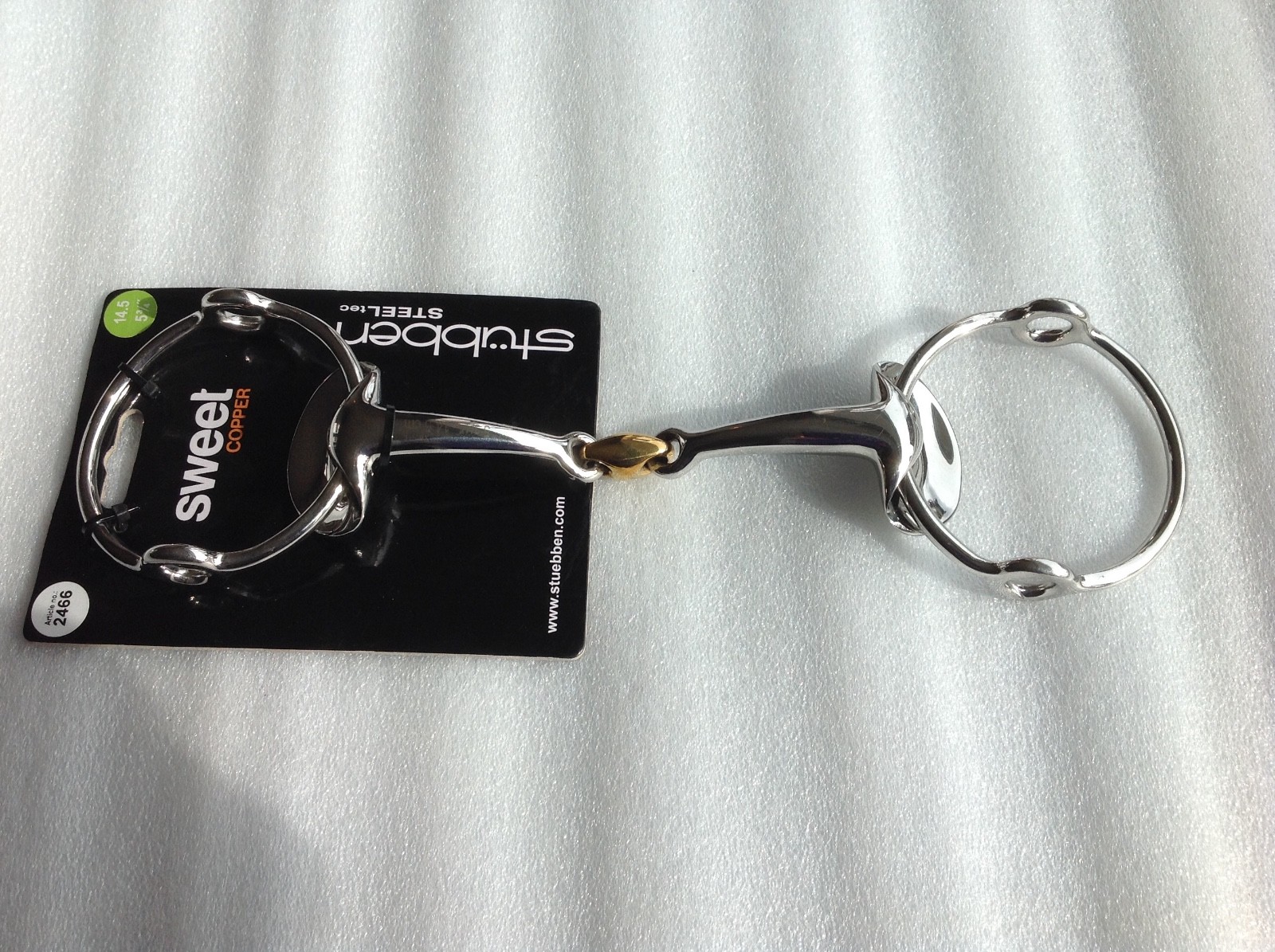 Stubben Steeltec 2466 Silver Wings Cheltenham Gag Bit 5 3/4" BNWT | eBay