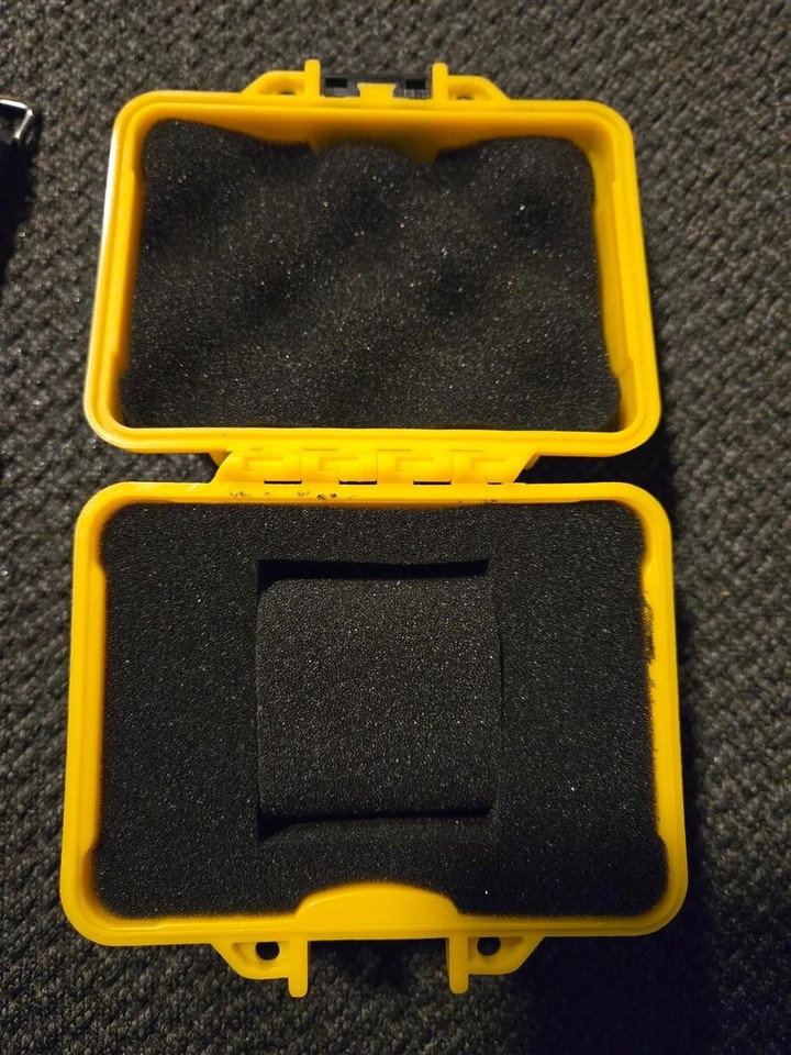 ℬ Breitling Single Yello Watch Collector Travel Presentation Storage ...