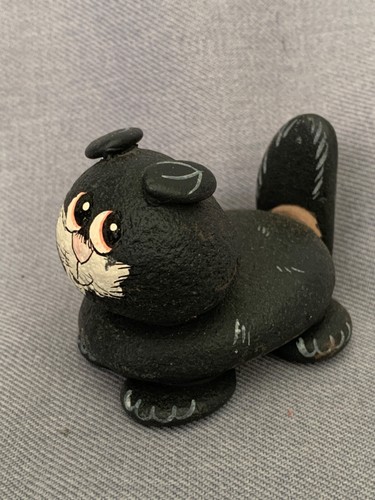 Vintage Stoney Maloney, Ruane Manning, Black Cat, Rock Art, Hand ...