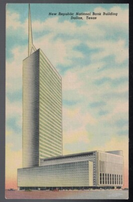 WHAT NEW REPUBLIC BANK BUILDING WILL LOOK LIKE WHEN BUILT DALLAS TEXAS ...