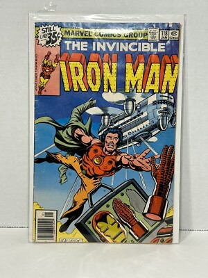 Iron Man #118 (Jan. 1979) 1st Appearance of James “Rhodey” Rhodes. | eBay