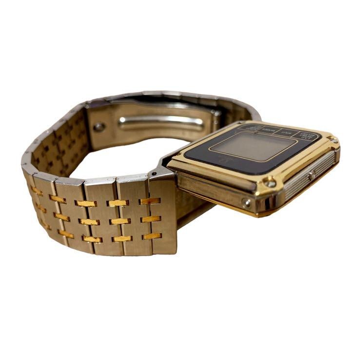 JUNK OMEGA RESIVER EQUINOXE DIGITAL Analog dual watch Quartz | eBay