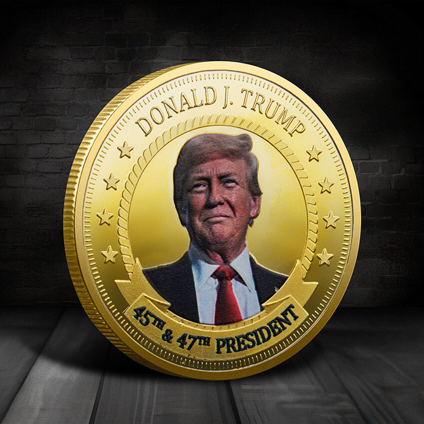 100PCS 45th&47th President f The United States Donald Trump ...