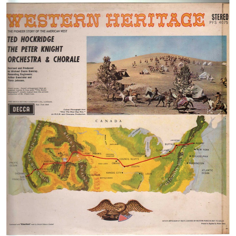 The Peter Knight / Ted Hockridge ‎‎‎‎ LP Vinyle Western Heritage ...