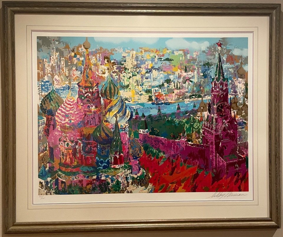 LeRoy Neiman, Red Square Panorama, LE Signed & Numbered Serigraph | eBay