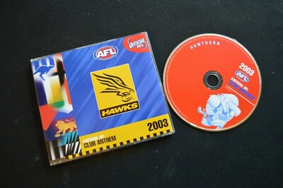 HAWTHORN HAWKS THE OFFICIAL AFL CLUB ANTHEM AUSTRALIAN 5 TRACK CD ...