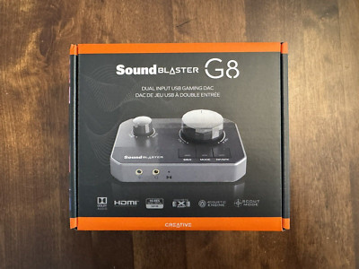 Creative Sound Blaster G8 Hi-Res Gaming Dual USB DAC and Amp | eBay