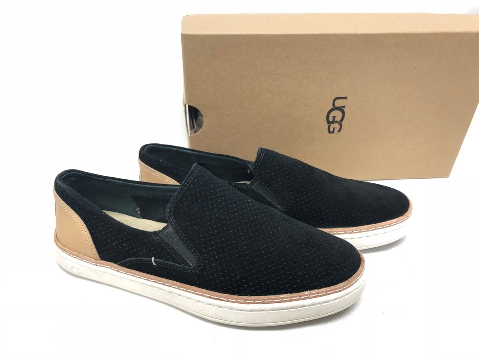 Ugg Australia Adley Perf Women's Fashion Sneakers Suede Leather Slip On ...