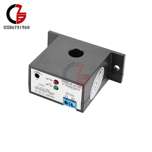 SZC23-NO-AL-CH N/Open Current Transformer Switch Adjustable AC Current ...