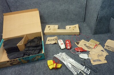 Eldon Deluxe Road Race Slot Car Set 1962 2x4 ft Track in Box No Cars | eBay
