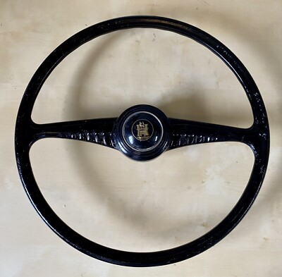 VW Bug T1 Split Oval Batwing Steering Wheel Zwitter KDF Kafer | eBay
