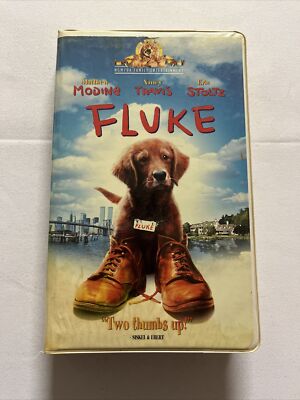 1995 FLUKE Matthew Modine VHS Tape, COMPLETE/TESTED SEE PHOTOS (VHS15 ...