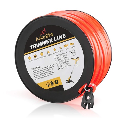 3-Pound Commercial Square .155-Inch-by-280-ft String Trimmer Line in ...