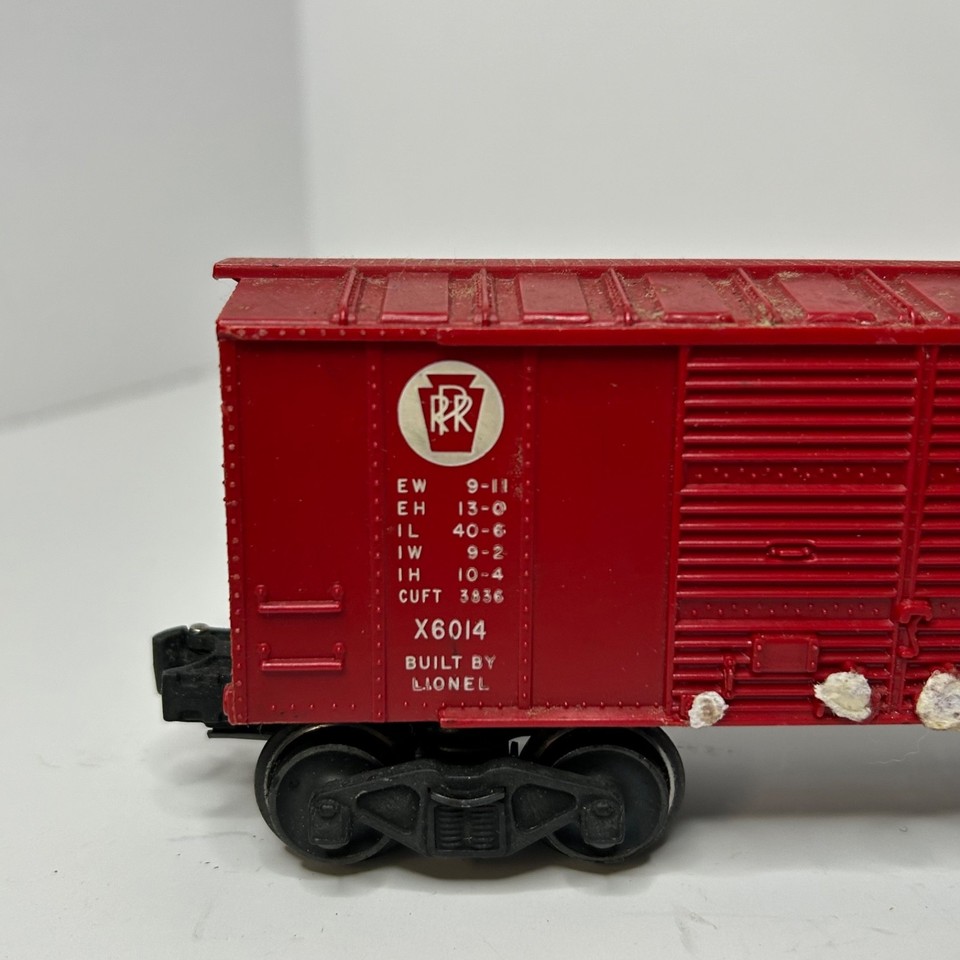 Lionel X6014 Curtis Candy Baby Ruth O Scale Box Car Red Train Model ...