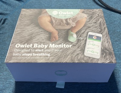 Owlet Smart Sock Heart Rate Oxygen Monitor Model OBS 1.1, In Box With 4 ...