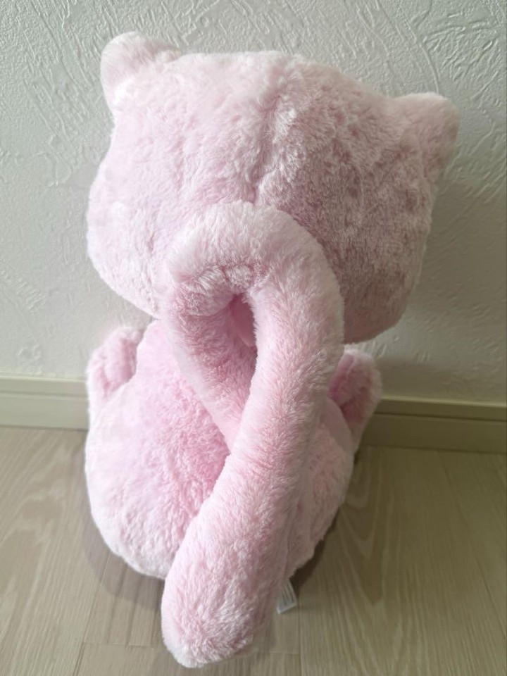Pokemon Center Mew Big Fluffy Plush Stuffed Toy | eBay