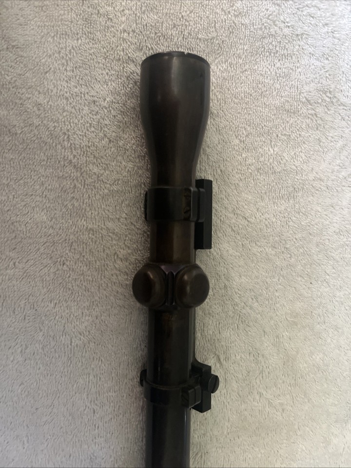 Vintage Weaver 4X Power Scope Post Recticle Clear W/Redfield Mount | eBay