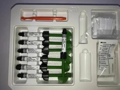 DENTAL 3M ESPE Z250 XT NANO HYBRID COMPOSITE KIT OF 7 SYRINGES only ...