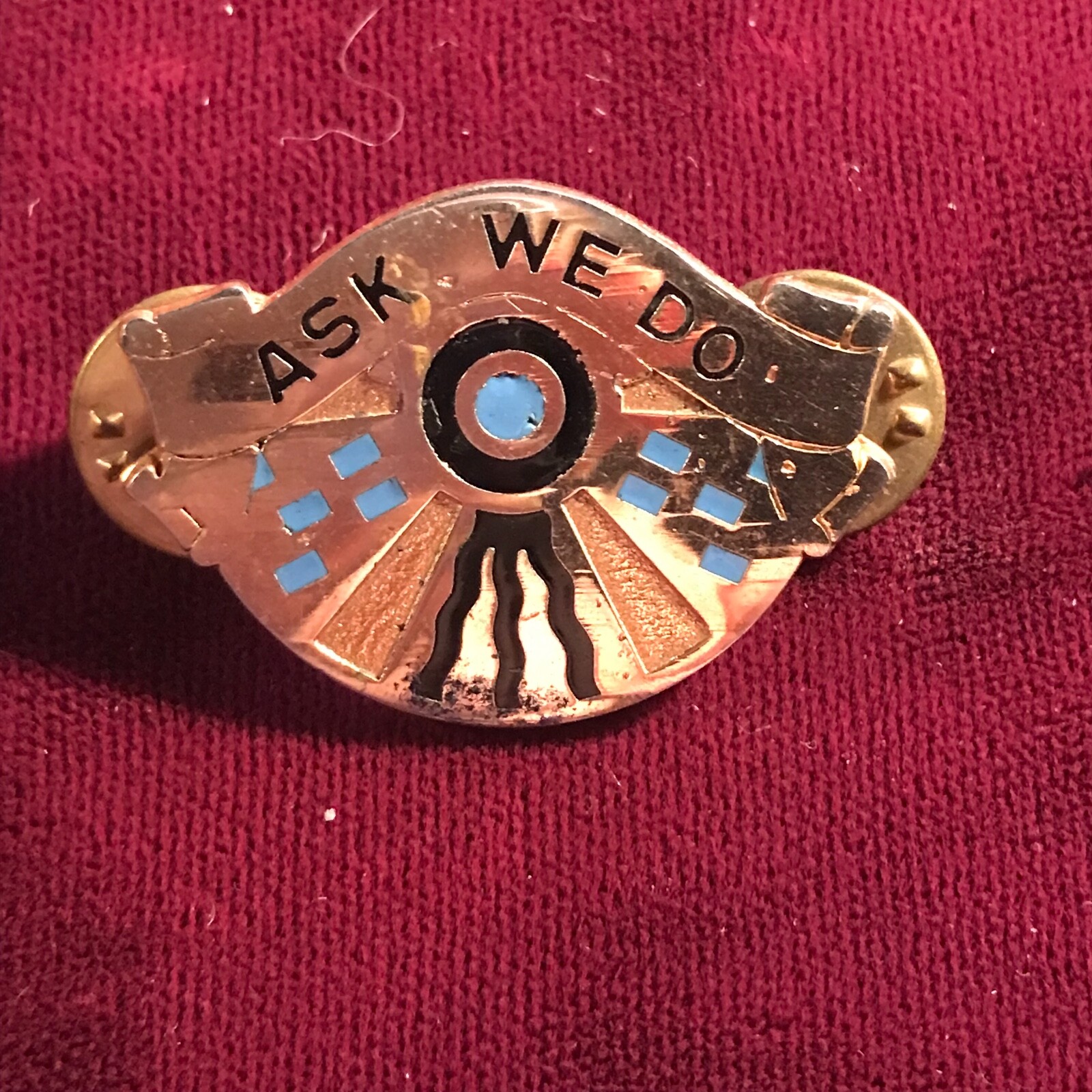 Vintage U.S. Army DI Distinctive Insignia 553rd Support Battalion | eBay