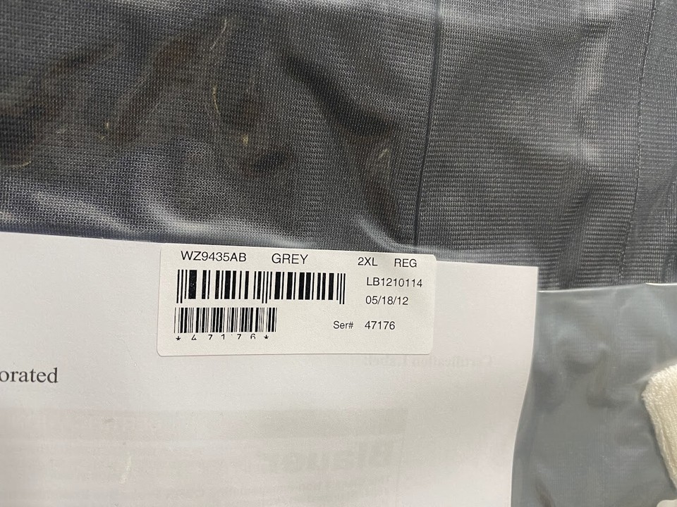 Blauer Gore Chempak WZ9435-C XRT Multi-Threat Bio Hazard Suit L XL XXL ...