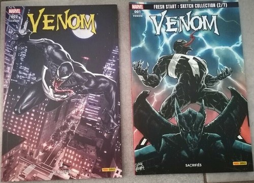 LOT VENOM 1 & 2 (PORT OFFERT/BD SUPPLEMENTAIRES) PANINI COMICS FRESH ...