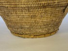 LARGE Indonesian IFUGAO Lidded Rattan RICE STORAGE BASKET with Lizards ...