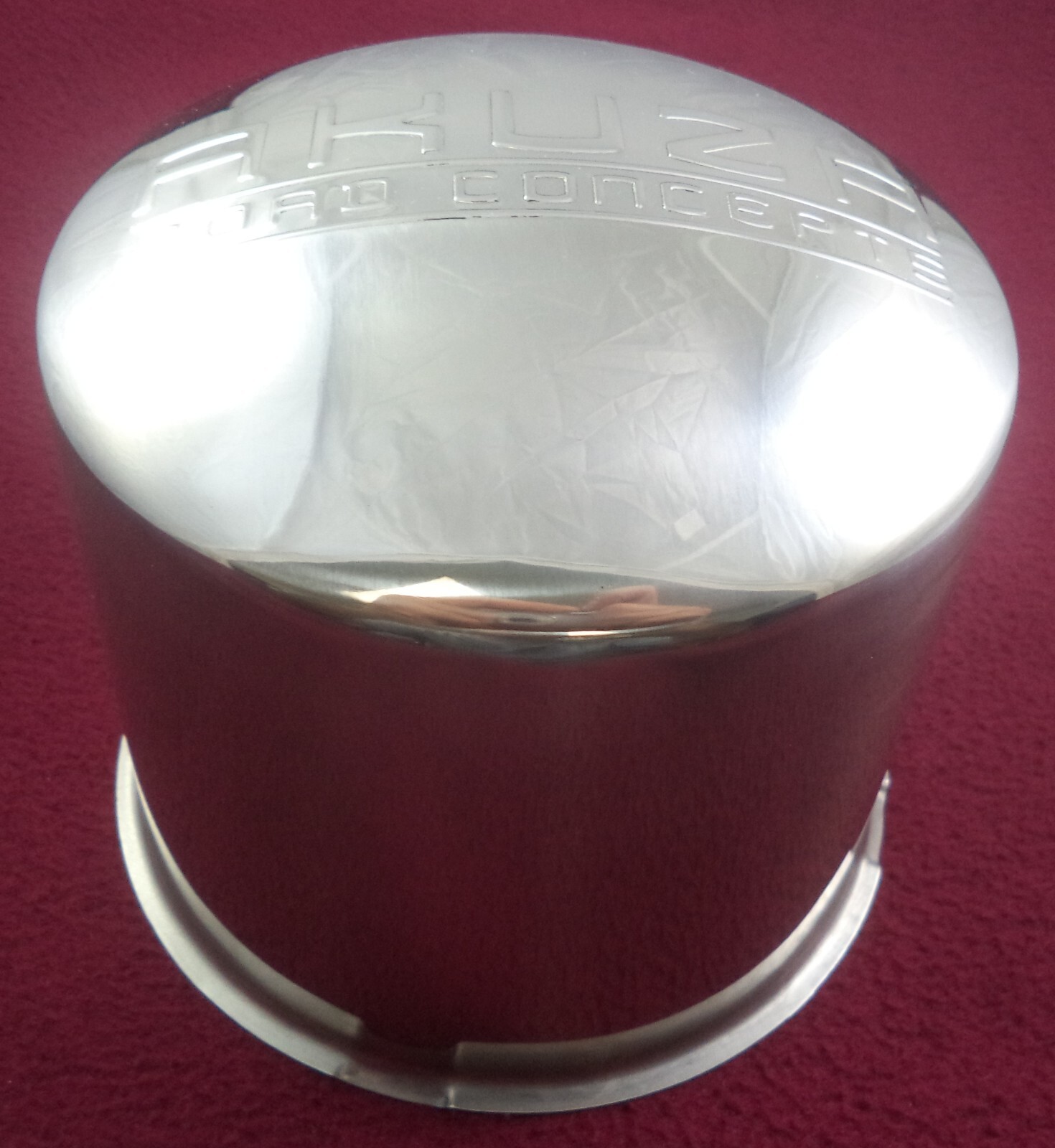 Akuza Wheels Stainless Steel Custom Wheel Center Cap # B131-AKUZA (1 ...