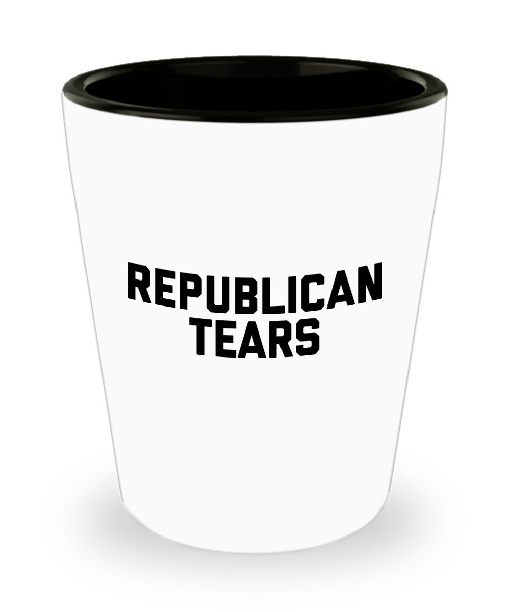 Republican Tears Shot Glass - Gifts for Republican Supporter | eBay